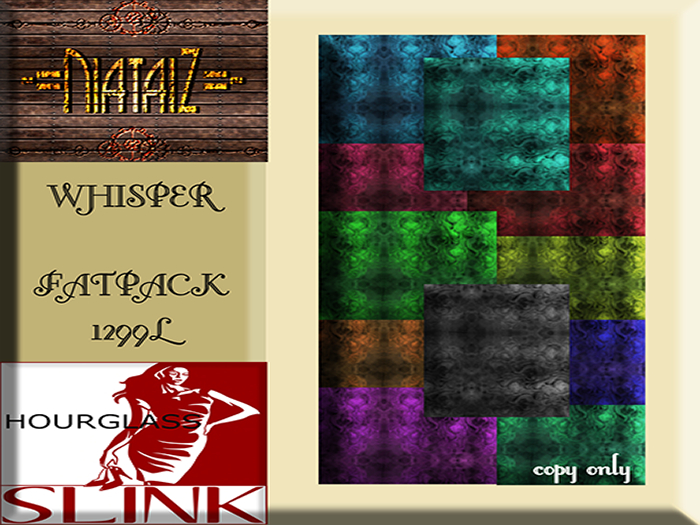 Second Life Marketplace Whisper Outfit Hourglass Fp